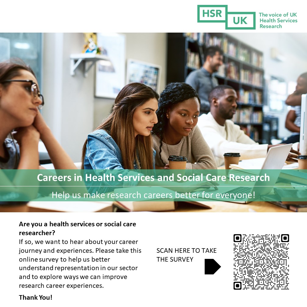Careers in Health Services and Social Care Research Survey | HSR UK